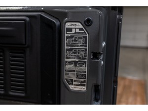 OEM Jeep Wrangler JL Information Plate | Mopar Online Parts