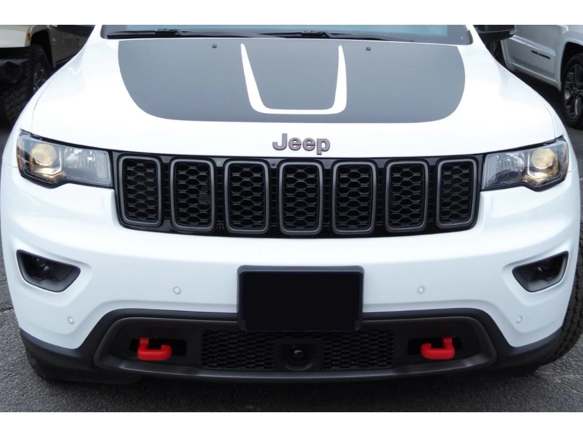Authentic Mopar Tow Hook Kit Trailhawk Red - 68192681AB-68192680AB ...