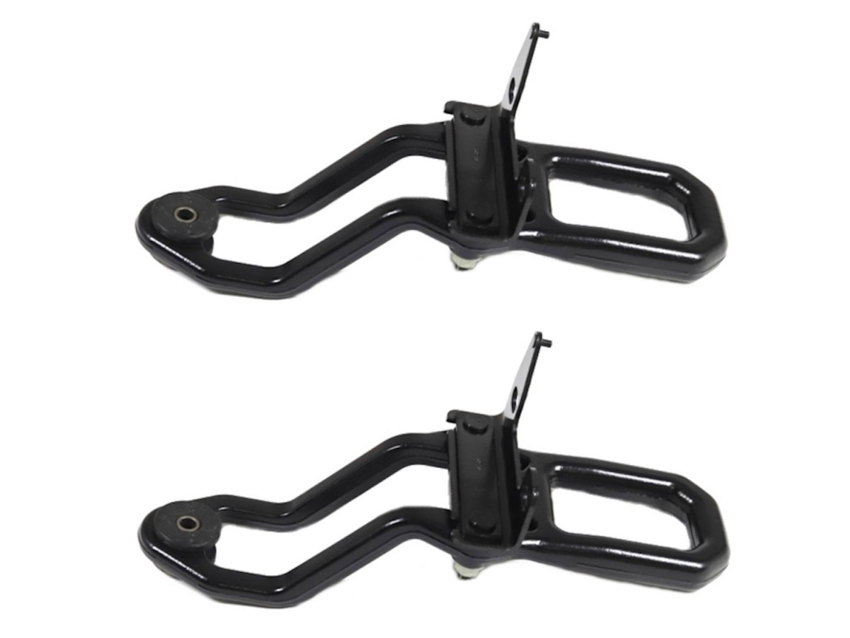Genuine Mopar Black Tow Hook Kit With Bezels For Rebel & Warlock ...