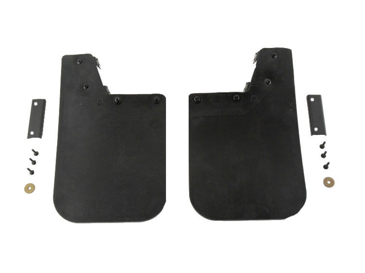 Authentic Mopar Splash Guards Rear W/ Logo - 82219123AA | Mopar Online ...