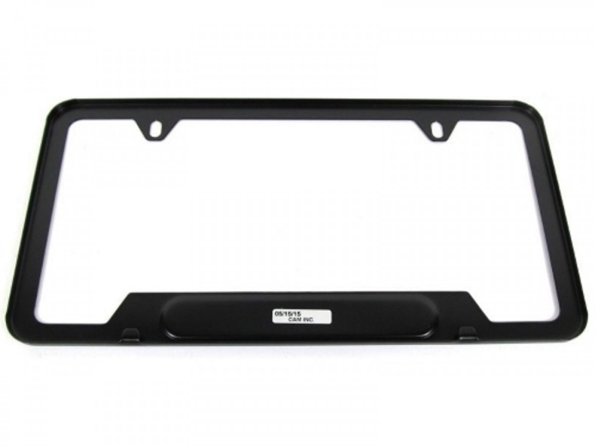 Authentic Mopar License Plate Frame Black W/ Chrysler Logo - 82214872 ...
