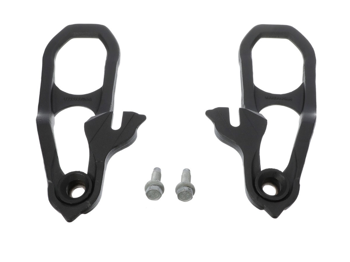 Authentic Mopar Tow Hook Kit Black With Bezels - DTTOWHOOKBLK | Mopar ...