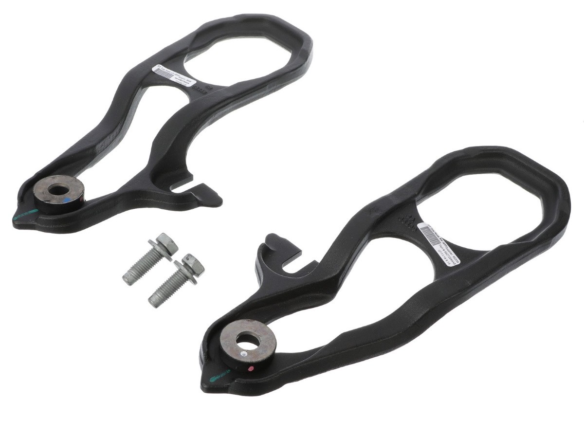 Authentic Mopar Tow Hook Kit Black With Bezels - DTTOWHOOKBLK | Mopar ...
