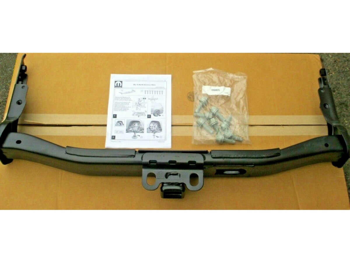 Authentic Mopar Class III Tow Hitch Receiver 2 Inch For 3 Row Vehicles ...