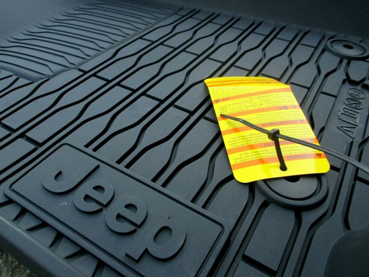 Genuine Mopar All Weather Floor Mats Full Kit For Three Row Models Late ...