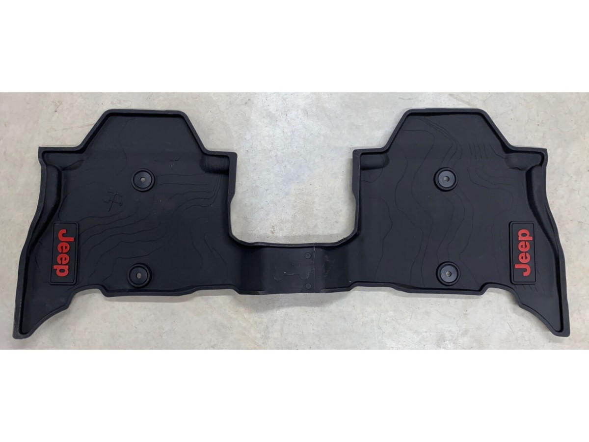 Authentic Mopar Rubber Floor Mats 4 Door 4 Mat Set For 4XE PHEV ...