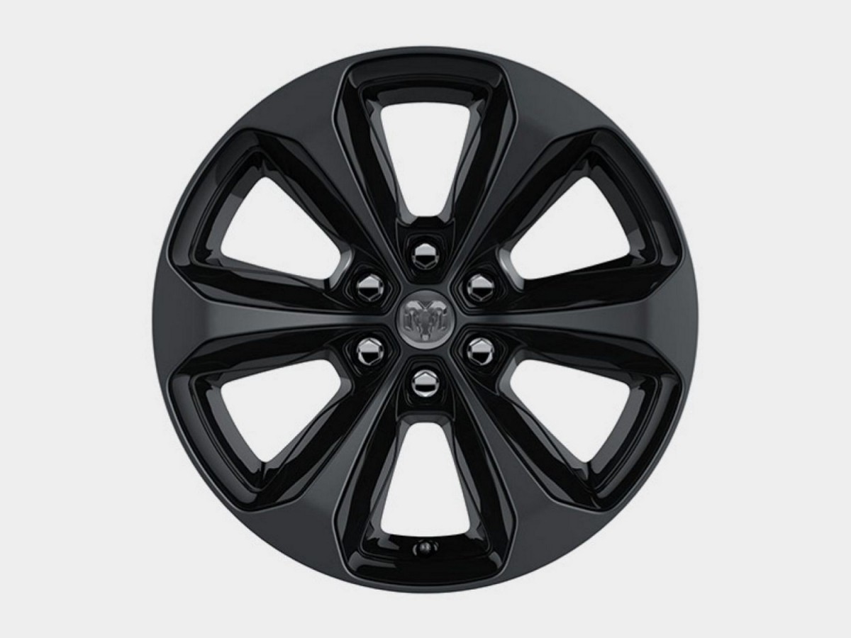 Authentic Mopar Wheel - 20 Inch Black Onyx - 82215262AB | Mopar Online ...