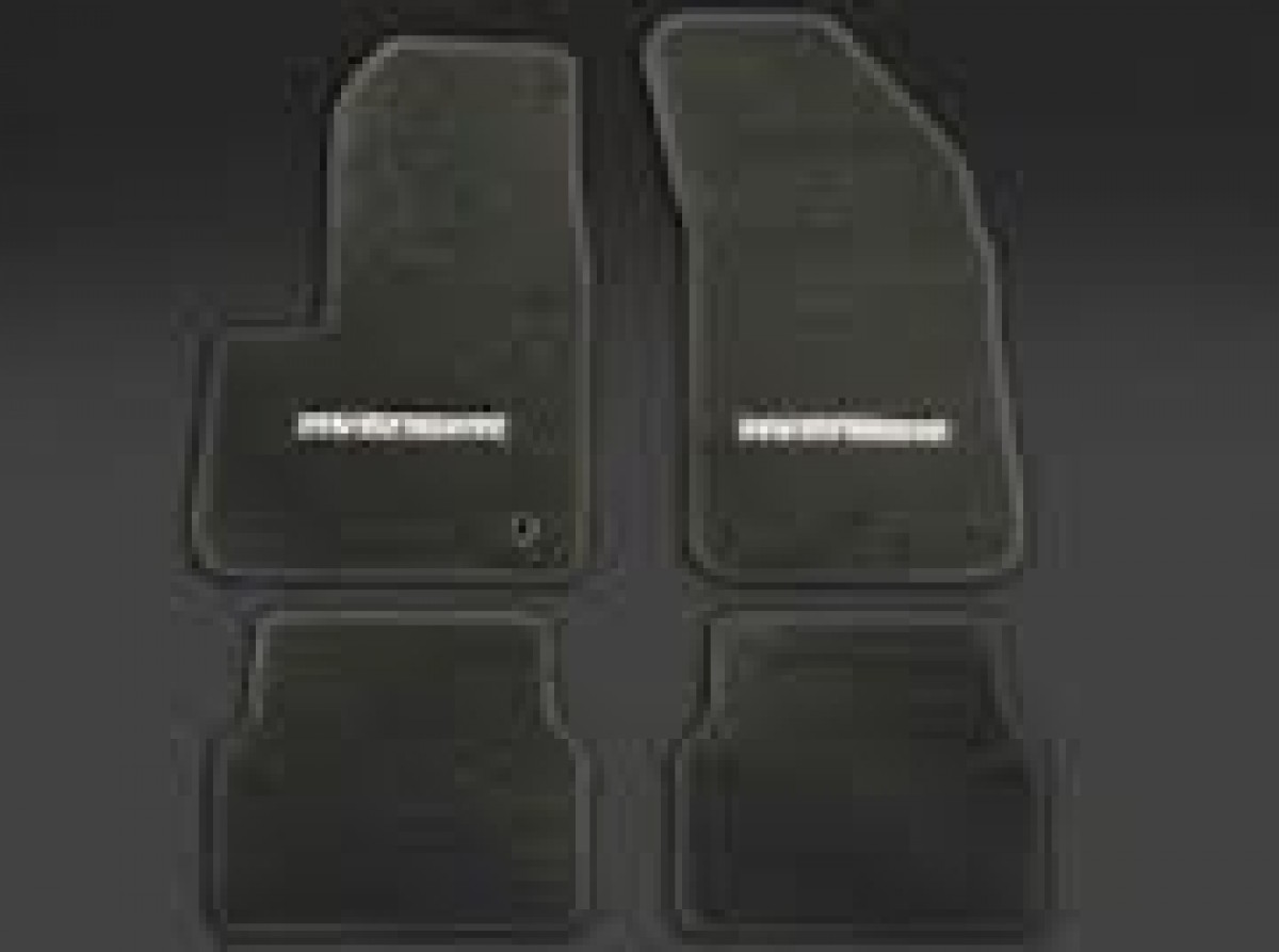 Authentic Mopar Floor Mats Carpeted Black Avenger Logo - 82213151AB ...
